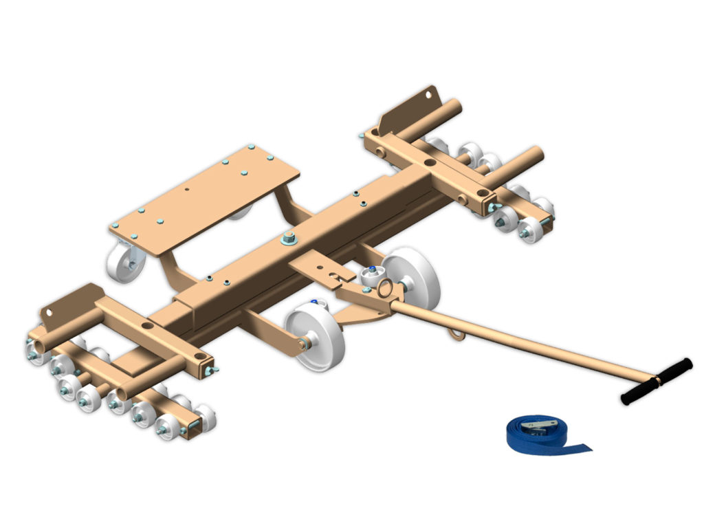 Body shop trolleys - Autorobot