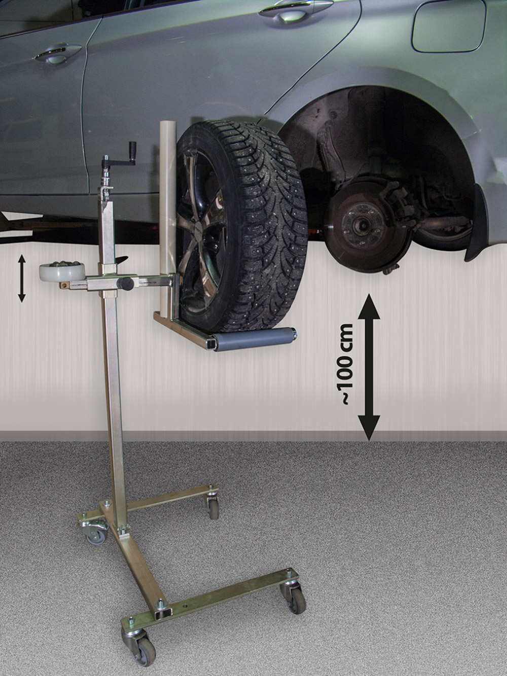 NEW PRODUCT: Multifunctional trolley to handling car doors and wheels ...